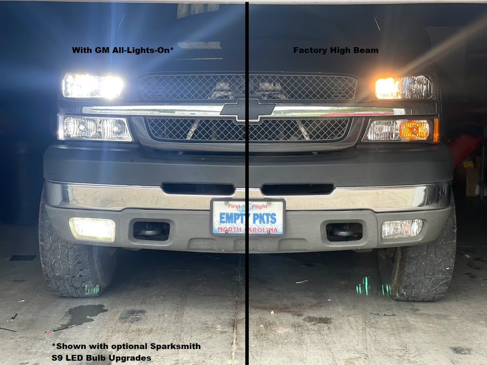 Cat Eye Silverado Headlights & Tail Lights: Complete LED Assemblies fo