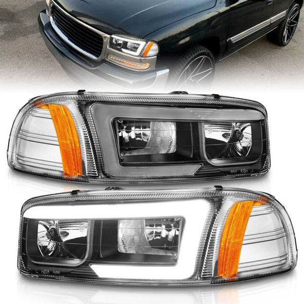 Cat Eye Silverado Headlights & Tail Lights: Complete LED Assemblies fo ...